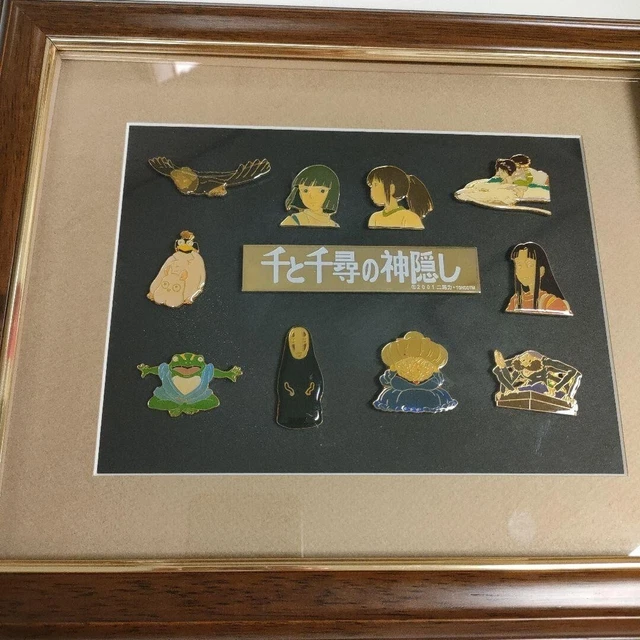 STUDIO GHIBLI MOVIE Pin Badge Spirited Away Complete Collection Limited ...