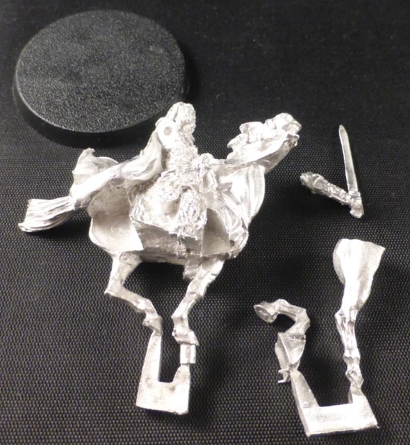 GAMLING ROHAN CAPTAIN Mounted RARE Metal OOP LOTR + Base - The Lord of ...