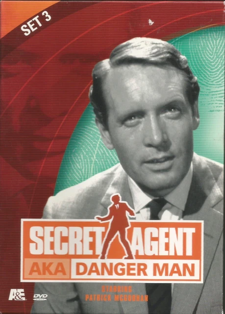 DANGER MAN SET #3 eight episodes McGoohan + Reilly Ace of Spies ...