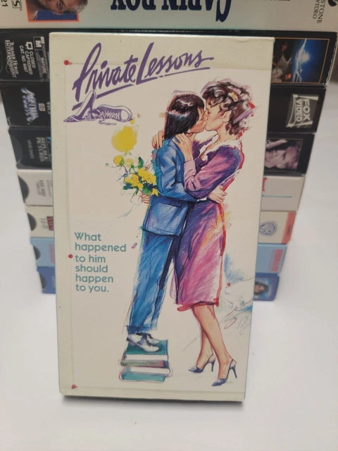 PRIVATE LESSONS (VHS) 1980/87 Sylvia Kristel Howard Hesseman Eric Brown ...