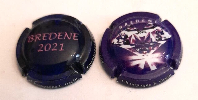 CAPSULE DE CHAMPAGNE Orcin Frédéric Série 11 BREDENNE 2021 EUR 10,00 ...