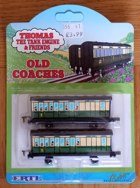 ERTL THOMAS THE Tank Engine and Friends Old Coaches # 4107 1993 Still ...
