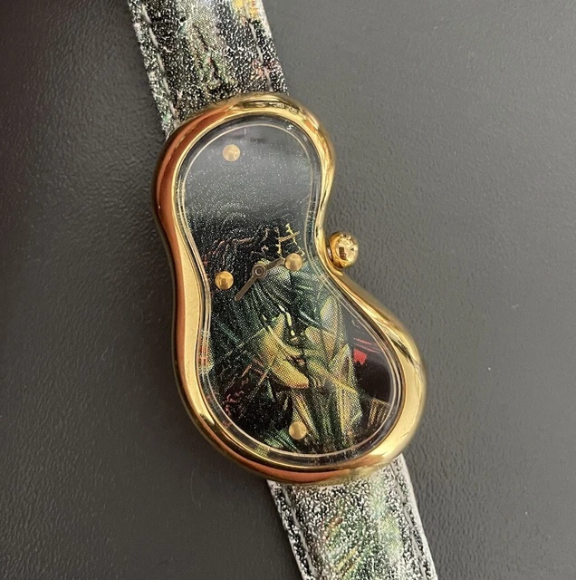 VINTAGE RARE EXAEQUO Salvador Dali Softwatch Melting Watch Unique £650. ...