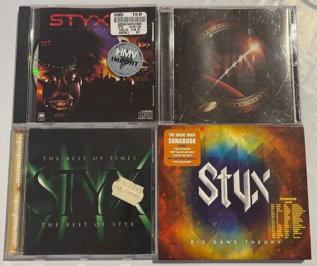 STYX - SET of 4 CD's Collection 1 EUR 36,66 - PicClick FR
