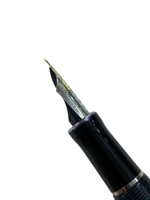STYLO PLUME PARKER Duofold International noir PT noir XF d'occasion ...