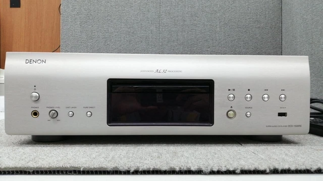 DENON DCD-1500RE SACD CD Player Advanced AL32 USB DAC Works Tested JPN ...