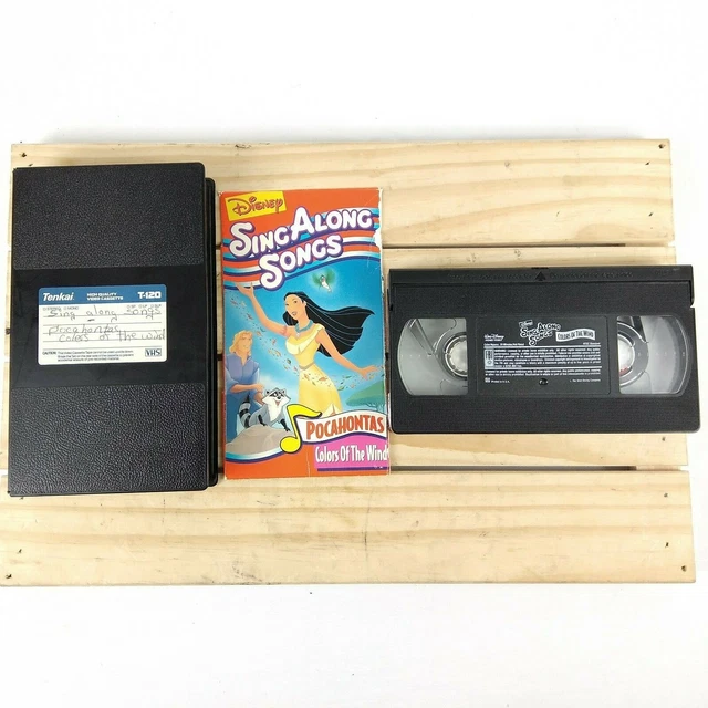 DISNEY SING ALONG Songs: Pocahontas Colors of the Wind [VHS] £10.62 ...