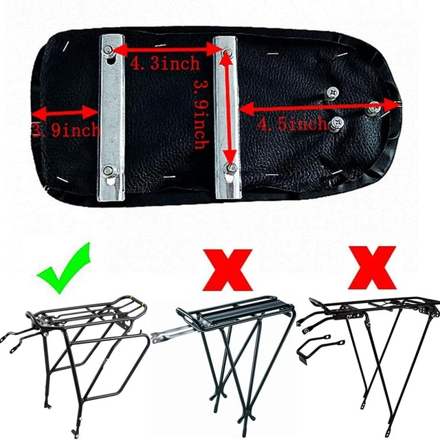 ALLOY AND FOAM Saddle for Mountain Bikes Includes Back Rest and Pedals ...