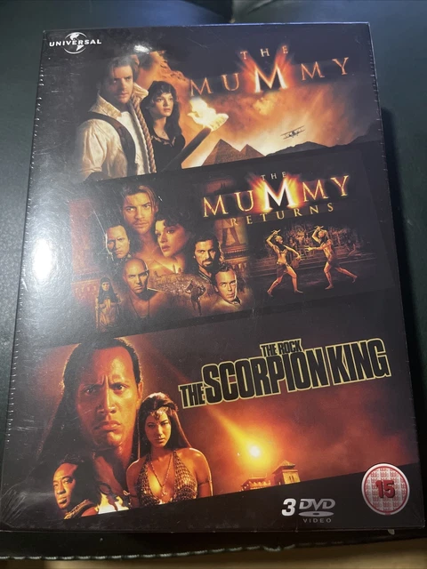 THE MUMMY/THE MUMMY Returns/The Scorpion King on DVD (3 Disc Set) ‘New ...