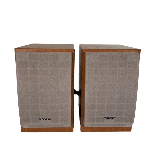 SONY 2 WAY Bookshelf Speakers 6ohms Hifi Speaker Pair SS-CGP7 £22.99 - PicClick UK