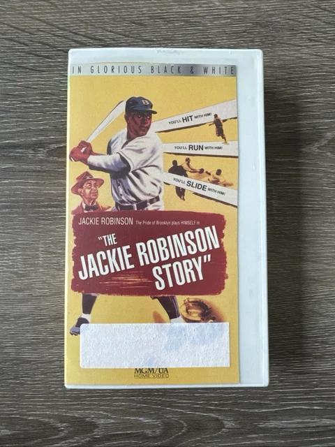 THE JACKIE ROBINSON Story (VHS, 1993) MLB, Baseball Documentary ...