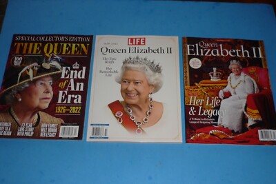 (3) QUEEN ELIZABETH Ii Special Commemorative Collectors Edition ...