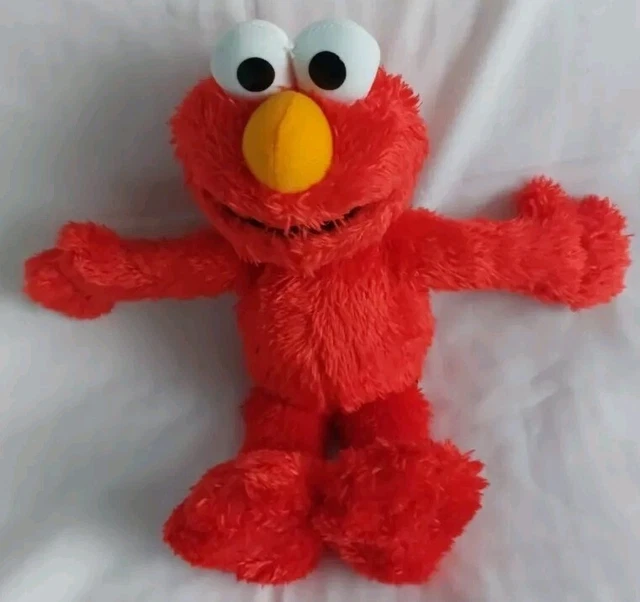 SESAME STREET ELMO Red Soft Toy Hasbro 2014 Elmo Character 10" £4.99 ...
