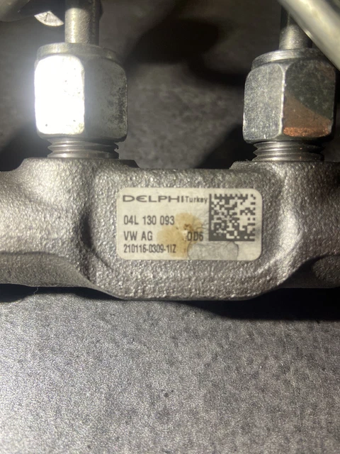 RAMPE D INJECTION VW Transporter T6 multivan 04L130093 2.0TDi 150cv ...