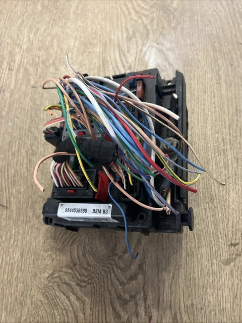 FUSE BOX BSM B3 Citroen C2 C3 C5 Xara Peugeot 206 307 406 9644038680 ...