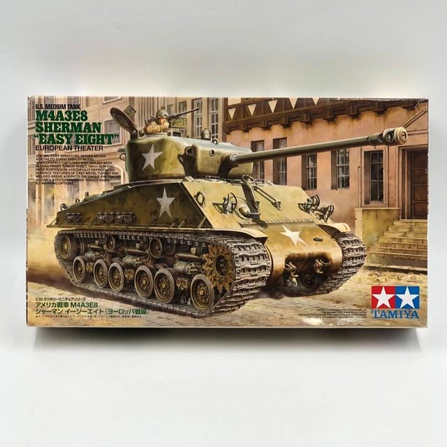 TAMIYA 35346 1/35 US Medium Tank M4A3E8 Sherman Easy Eight Model Kit ...
