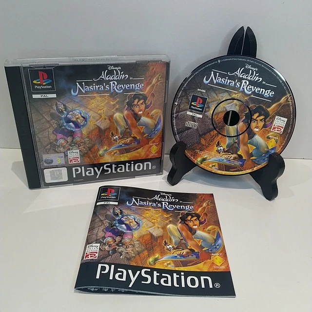 ALADDIN NASIRA'S REVENGE - Playstation 1 - PS1 - Complete Collectible ...