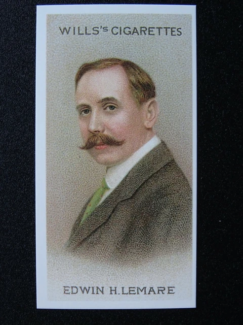 NO.47 EDWIN H. LEMARE Musical Celebrities by W.D.& H.O.Wills Ltd REPRO ...
