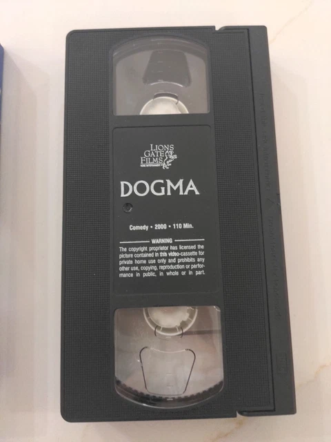 DOGMA (VHS, 1999) Kevin Smith, Matt Damon, Chris Rock, Ben Affleck-Lions Gate $10.15 - PicClick CA