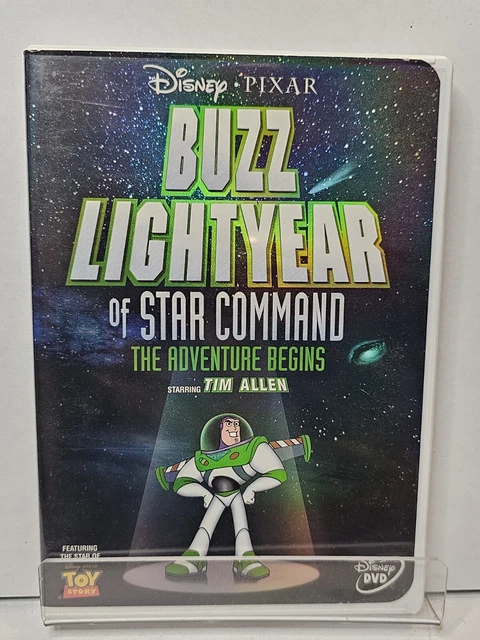 BUZZ LIGHTYEAR OF Star Command The Adventure Begins DVD AUTHENTIC ...