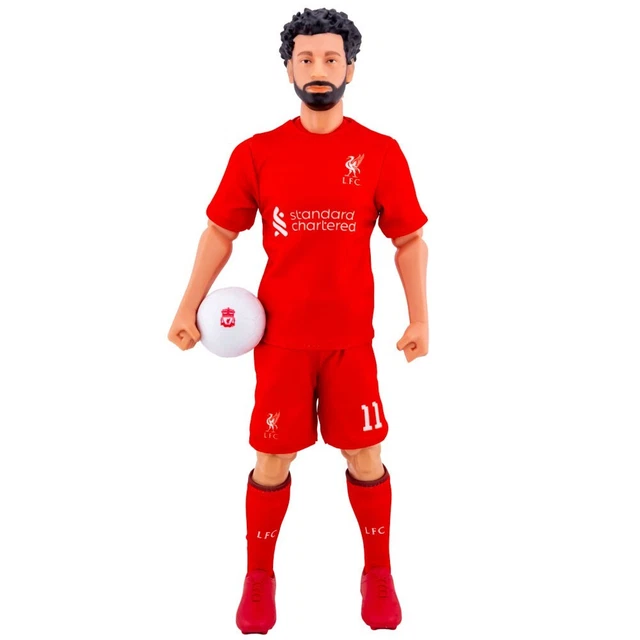 LIVERPOOL FC SALAH 30cm Action Figure Official Merchandise In Display ...