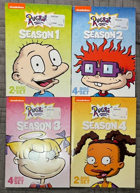 NICKELODEON RUGRATS SERIES Season 1-4 DVD Complete Set $34.00 - PicClick CA