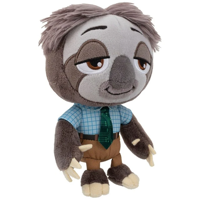 DISNEY ZOOTROPOLIS 2 Flash Sloth Plush Soft Toy Character 20cm ...