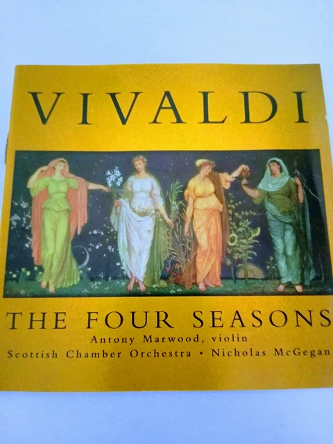 VIVALDI THE FOUR Seasons CD Anthony Marwood Scottish Chamber Orchestra ...