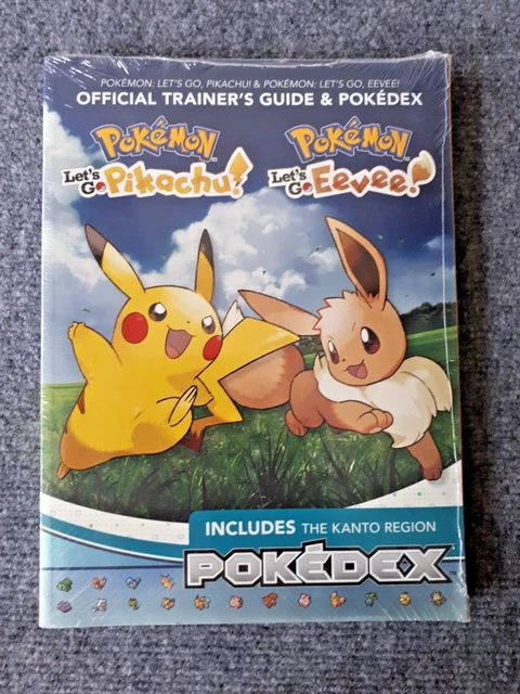 POKÉMON: LET'S GO, Pikachu! & Let's Go, Eevee! Strategy Guide Kanto - New SEALED $101.33 ...