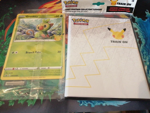 POKÉMONKARTE TCG 25TH Anniversary Pikachu Mappe Galar First Starter ...