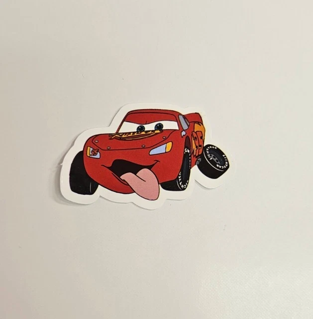 LIGHTNING MCQUEEN LAPTOP Sticker / Cars Pixar Disney Cartoon Waterproof ...