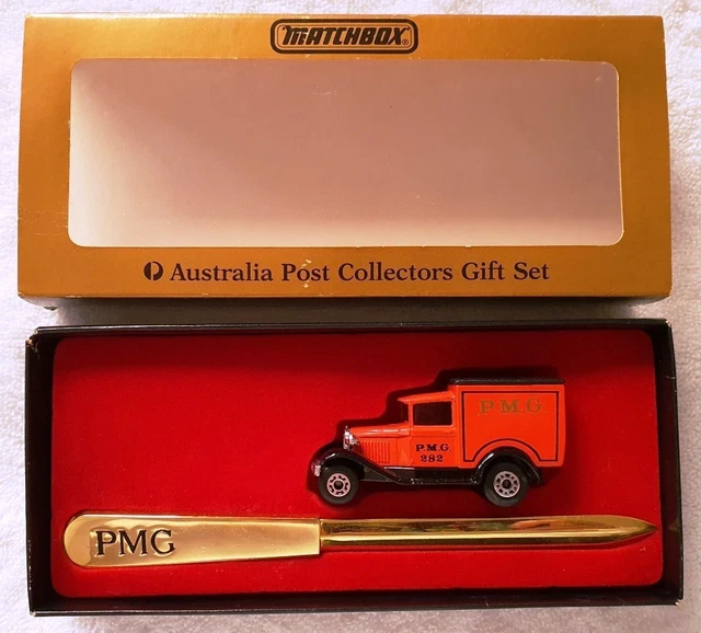 MATCHBOX 1994 AUSTRALIA Post Collectors Gift SET Letter Opener Delivery ...
