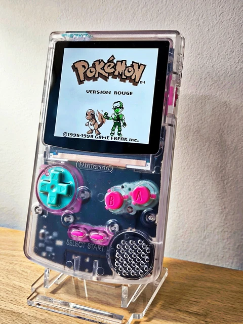 NINTENDO GAME BOY Gameboy Color Laminated IPS Fbgbc Pokémon Game ...
