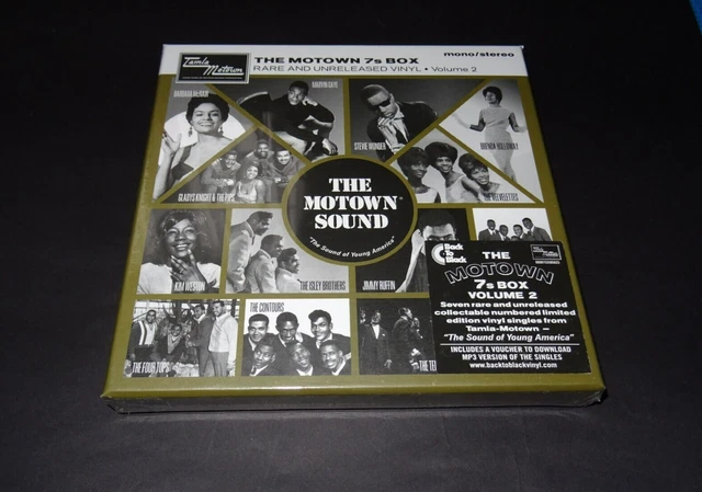 MOTOWN 7S BOX SET RARE AND UNRELEASED VINYL VOLUME 2 MINT SEALED ...