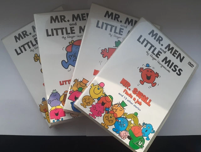 MR MEN AND Little miss 4x DVD Bundle. £2.25 - PicClick UK