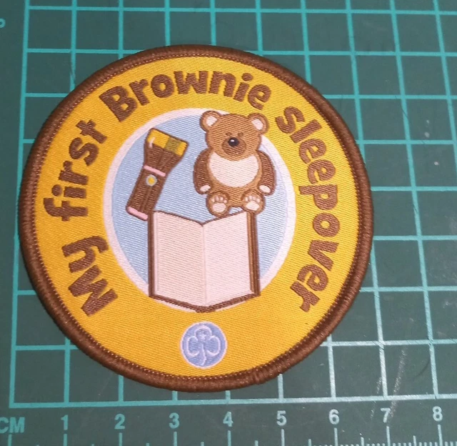 MY FIRST BROWNIE Sleepover Girl Guide Badge $9.00 - PicClick AU