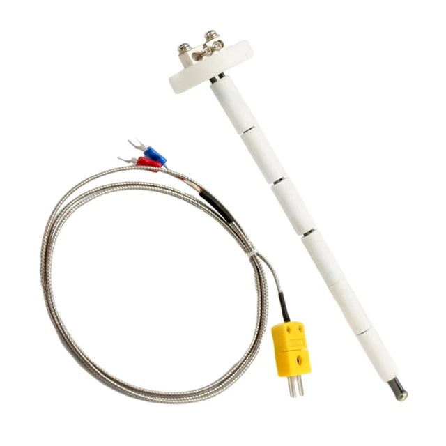 TYPE K THERMOCOUPLE Core Ceramic Kiln Probe High Temperature Measuring ...