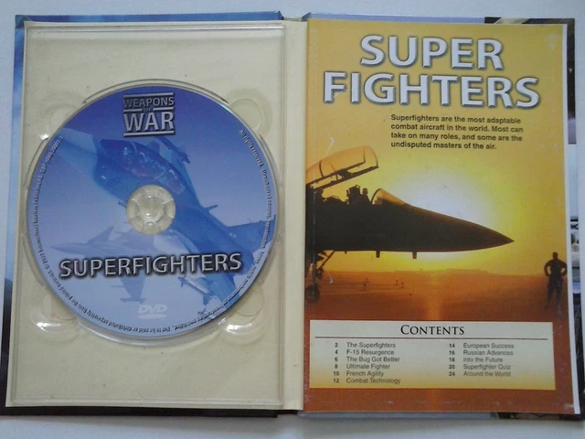 SUPER FIGHTERS - Weapons of War - DVD with Book 2007 EUR 3,49 - PicClick IT