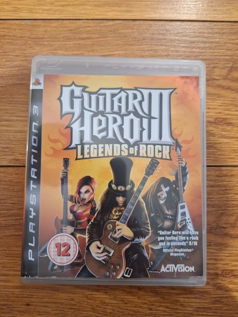 GUITAR HERO III: Legends of Rock PS3 Sony PlayStation 3 EUR 6,95 ...
