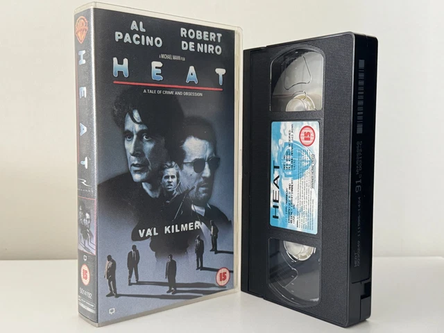 HEAT - AL Pacino, Robert De Niro - PAL VHS Video Tape (A103) £2.99 ...