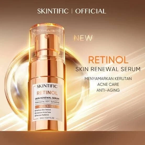 SKINTIFIC RETINOL SKIN Renewal Serum Acne Pore Anti-Aging Fine Line ...