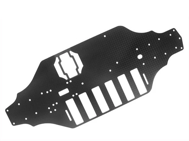 CFK CHASSIS PLAQUE 1:10 EP TF-5 Stallion Carbone Rechange kyosho TF-101 ...