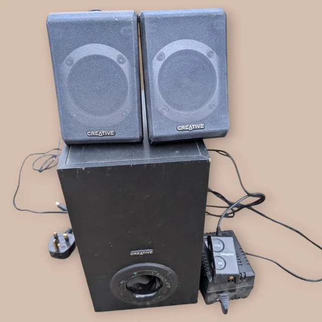 CREATIVE INSPIRE P580 Surround Sound Speaker System with Subwoofer ...
