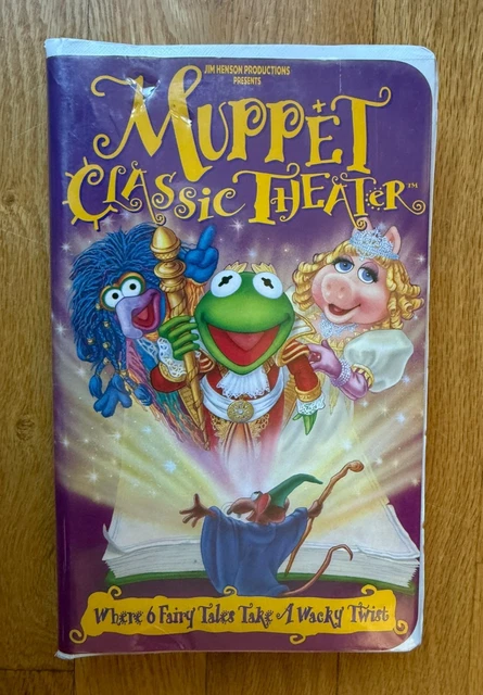 MUPPET CLASSIC THEATER VHS - Clamshell 6 Fairy Tales - Jim Henson ...