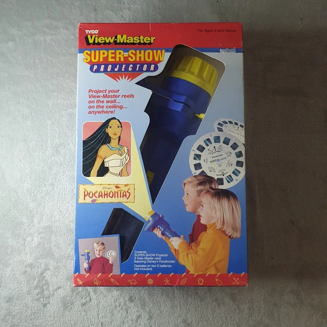 VINTAGE '95 VIEW-MASTER Super-Show Projector Disney's Pocahontas - NEW ...