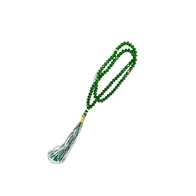 ISLAMIC TRADITIONAL BEAUTIFUL Natural Crystal Stone Tasbeeh 100 Beads ...