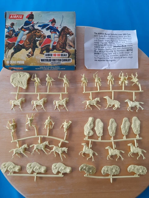 AIRFIX 1/72 WATERLOO BRITISH CAVALRY Napoleonic figures set S43 Boxed ...