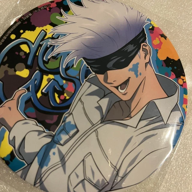 JUJUTSUKAISEN SATORU GOJO Can Badge Big Lucky Lottery EUR 47,51 ...