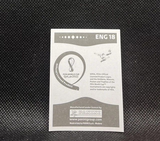 HARRY KANE PANINI FIFA World Cup Qatar 2022 Stickers #ENG 18 England Group $3.29 - PicClick CA
