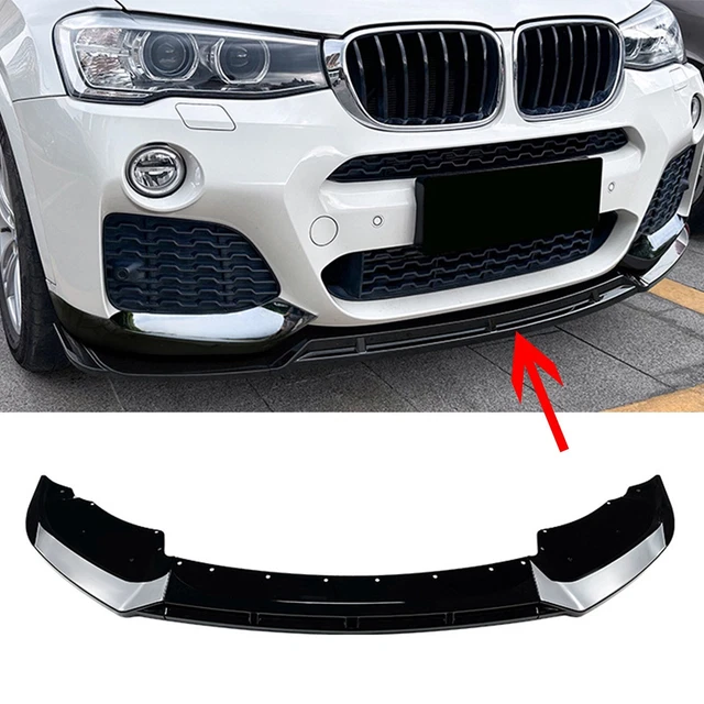 FRONT BUMPER LIP Body Kit Splitter Spoiler For BMW X3 F25 X4 F26 M ...